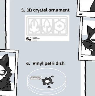 Changed Game Vinyl File Bag Furry Lab Merchandise Portifolio – 42shops