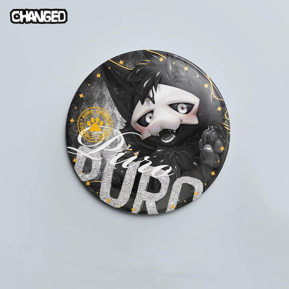 Changed Puro Badge Double Flashing Tinplate Badge – 42shops