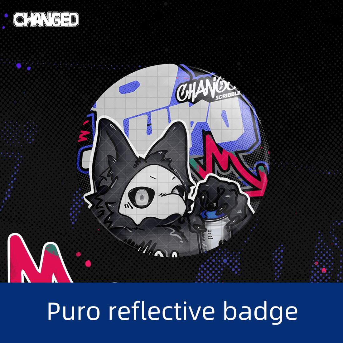 Changed Puro Badge Reflective Double Flash Badge – 42shops