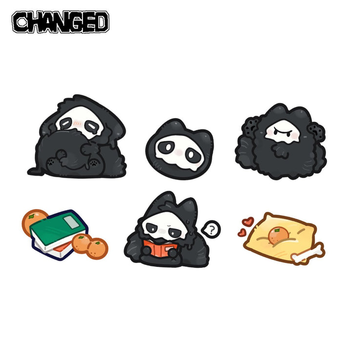 Changed Puro Tiger Shark Sticker Furry Sticker – 42shops